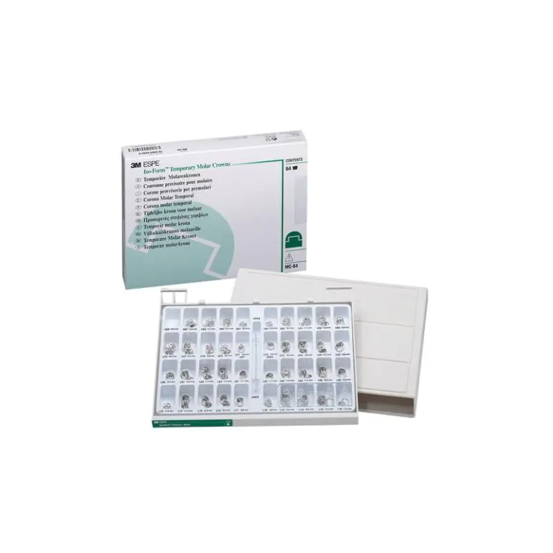3M™ Iso-Form™ Temporary Molar Crowns MC-64 Kit | Solventum