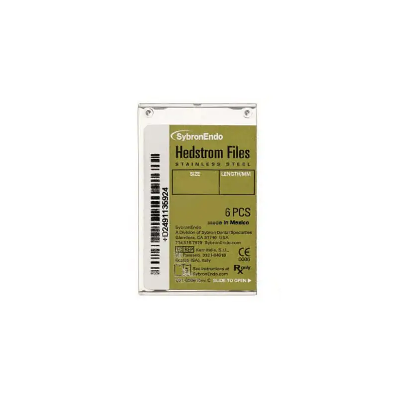 Toothpick Qatar - Sybronendo Hedstrom Files Assorted 15-40 30 Mm