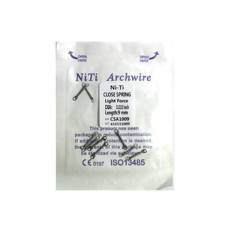 Ortho Close Spring Niti Archwire | Toothpick Egypt