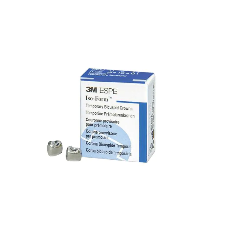 3M™ Iso-Form™ Temporary Bicuspid Crowns L40 Lower Right First Bicuspid ...